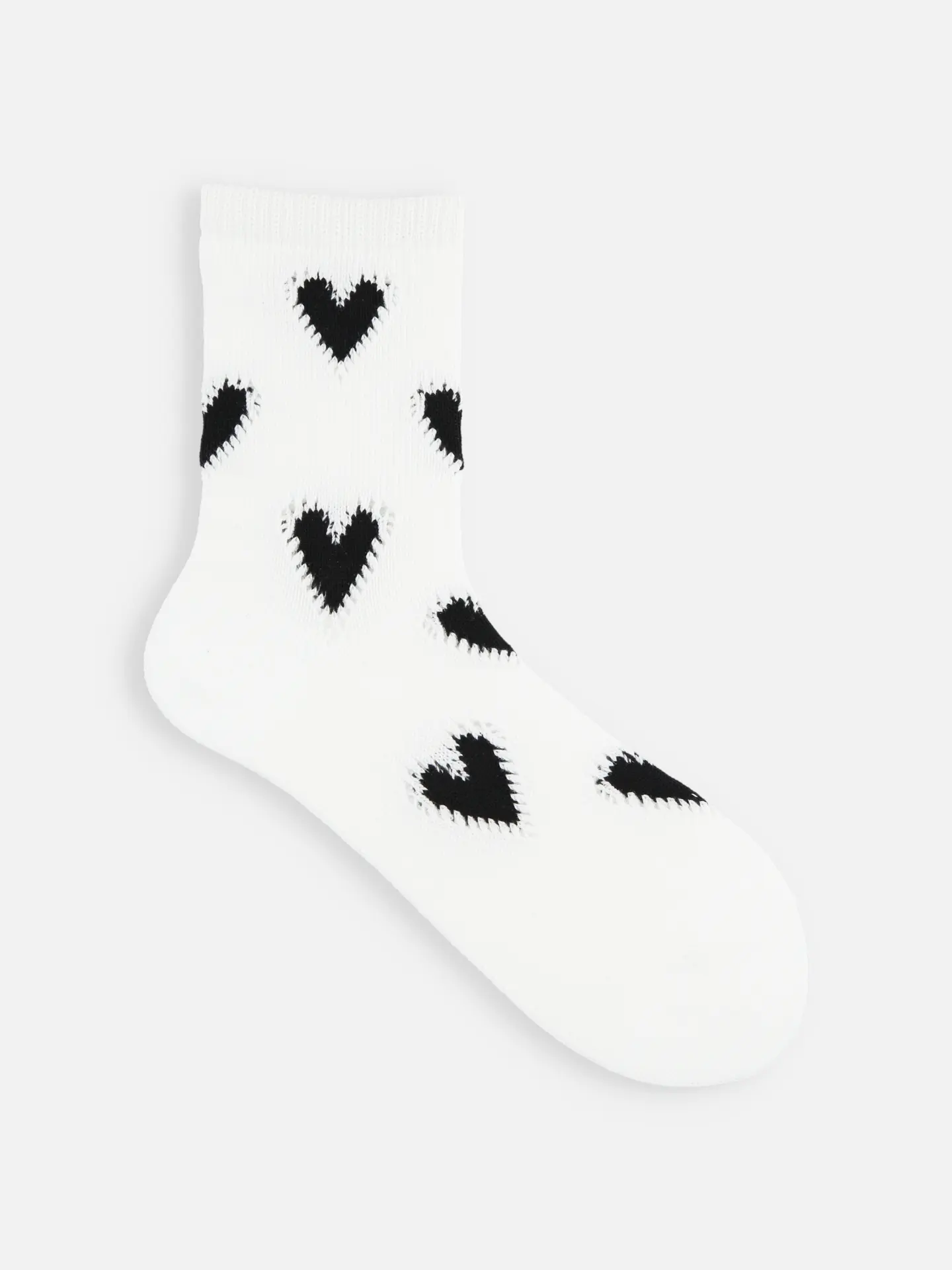 クロシェハートソックス ( 011140609 ) | 靴下屋公式通販 Tabio オンラインストア