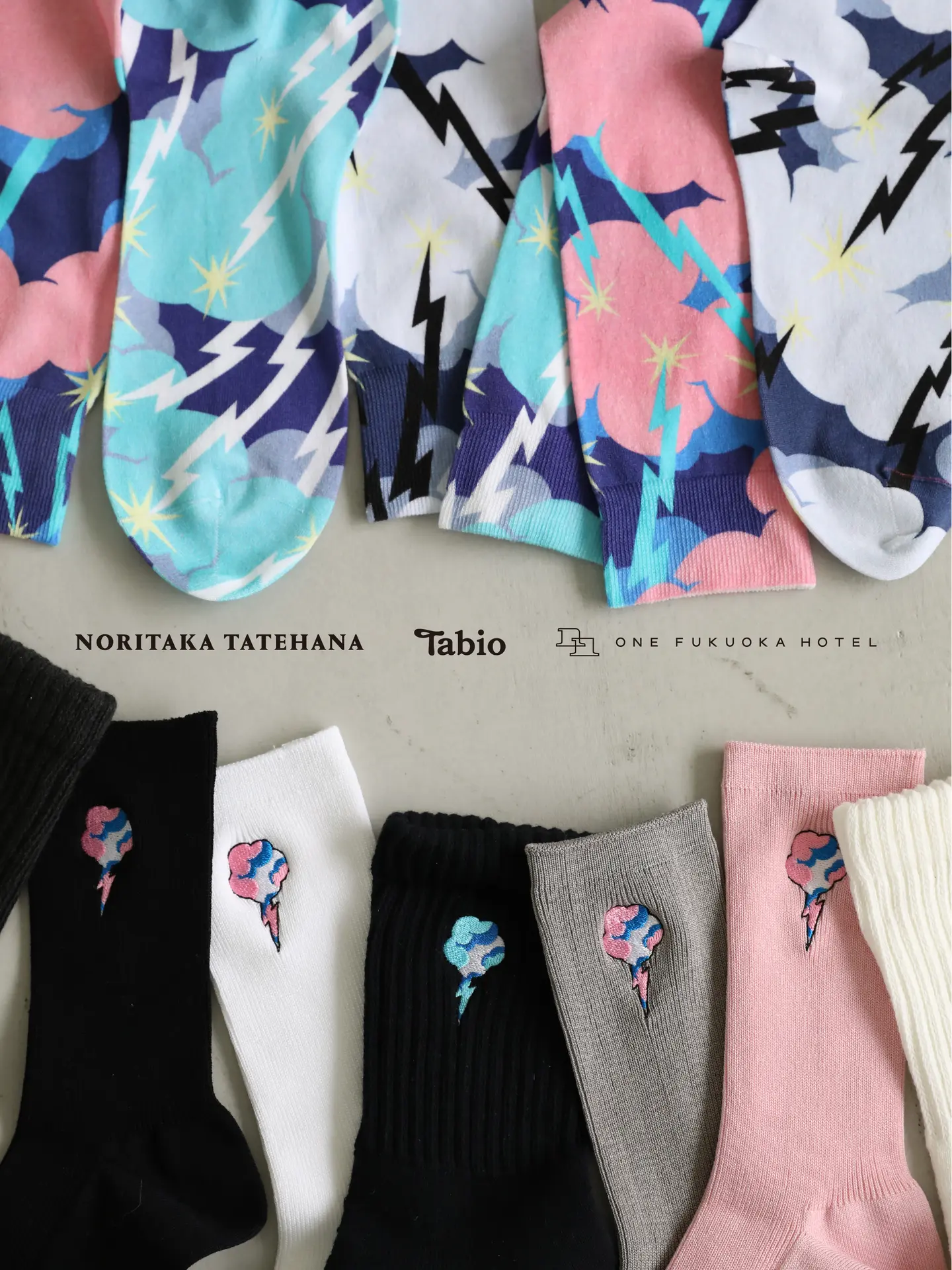 《Descending Painting》プリントソックス(22.5~24.5cm) ( 021147003 ) | 靴下屋公式通販 Tabio オンラインストア