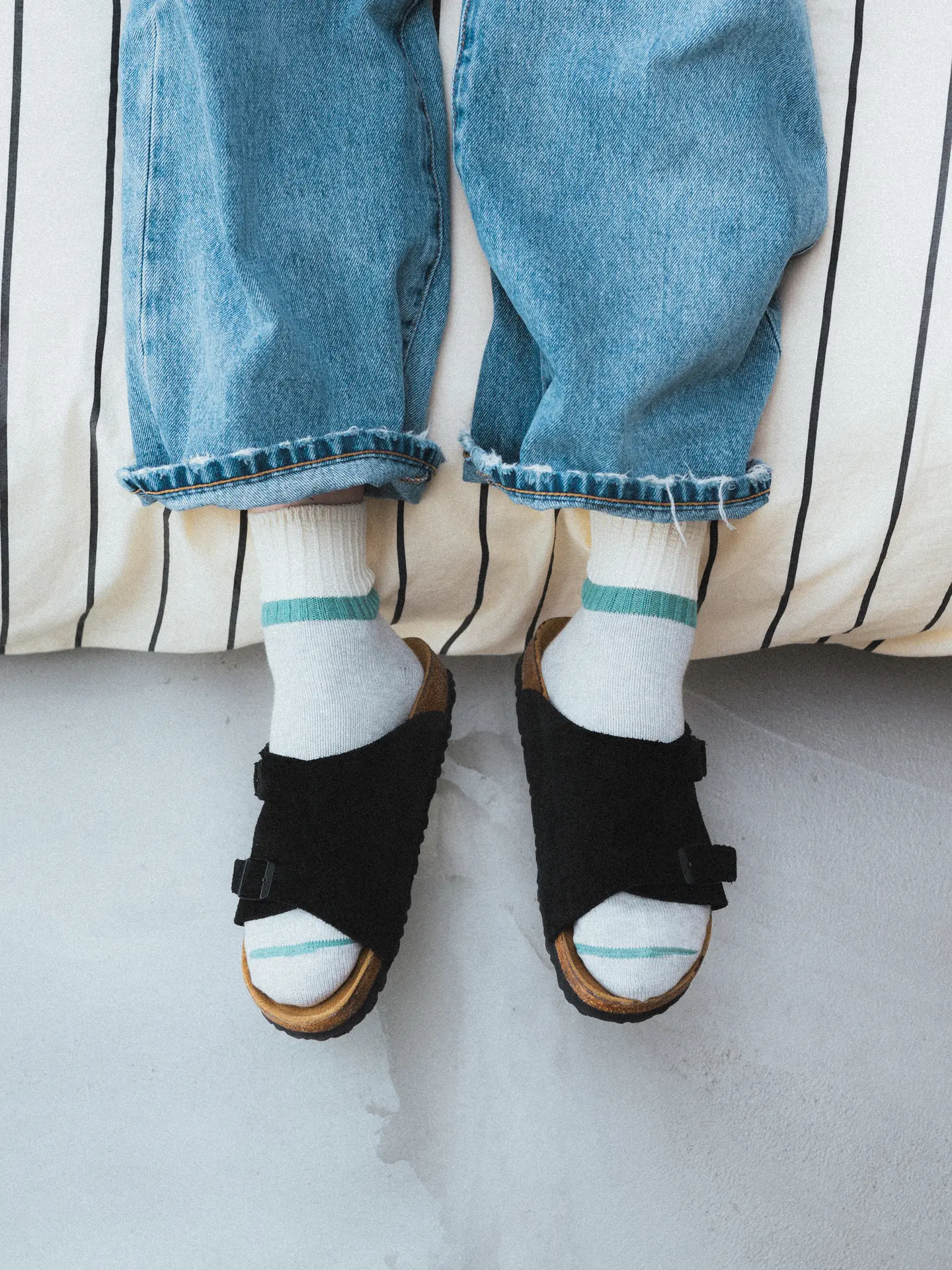 【Tabio MEN】メランジカラーブロックショートソックス ( 062130603 ) | 靴下屋公式通販 Tabio オンラインストア