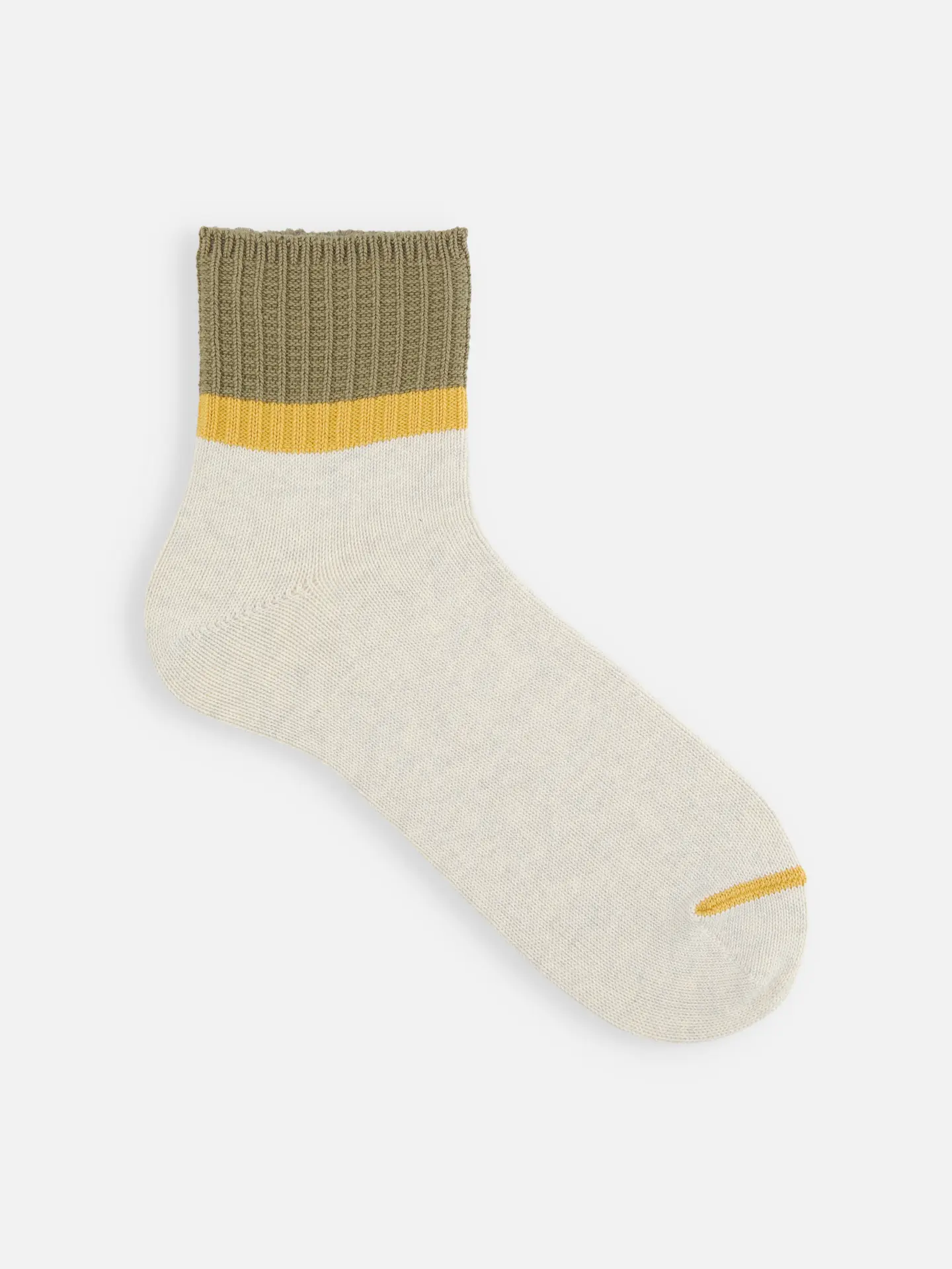 【Tabio MEN】メランジカラーブロックショートソックス ( 062130603 ) | 靴下屋公式通販 Tabio オンラインストア