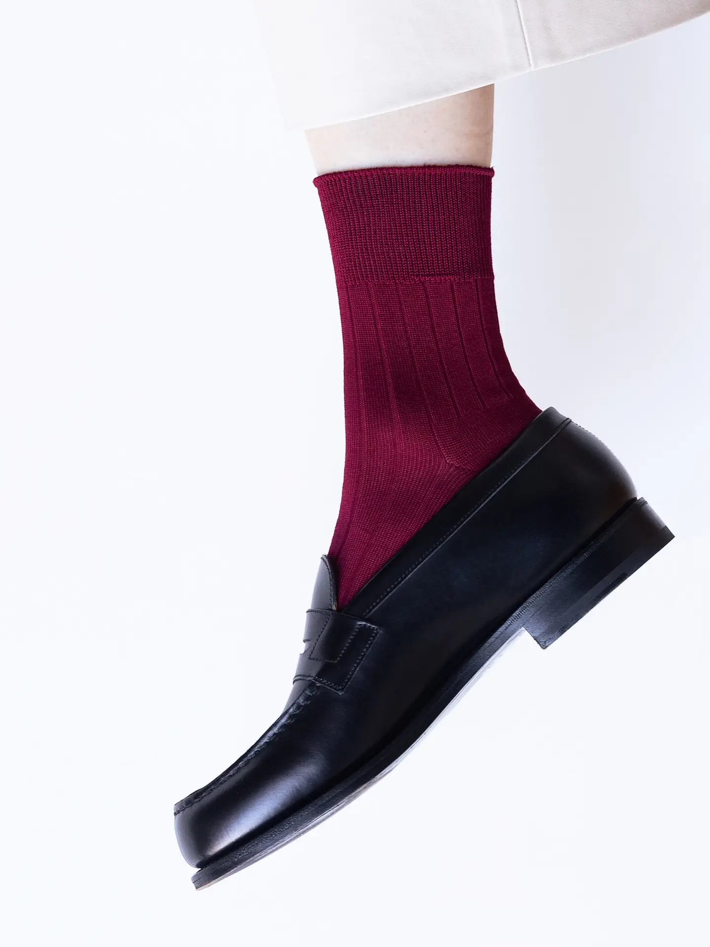 【Tabio MEN】9×2太リブショート丈ソックス ( 062131384 ) | 靴下屋公式通販 Tabio オンラインストア