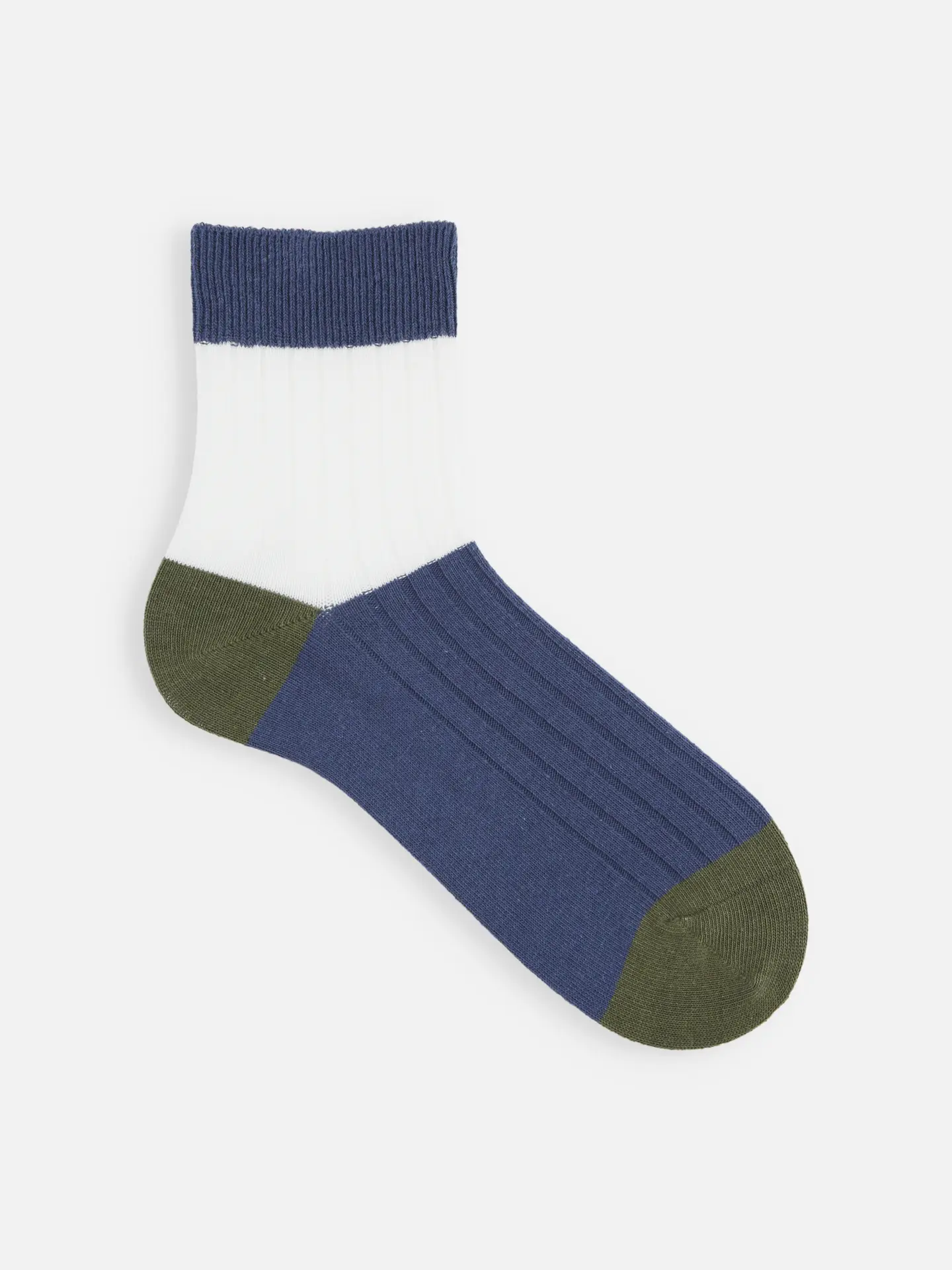 SALE！【Tabio MEN】綿麻鹿の子刺繍MIXカラーショートソックス ( 062131284 ) | 靴下屋公式通販 Tabio オンラインストア