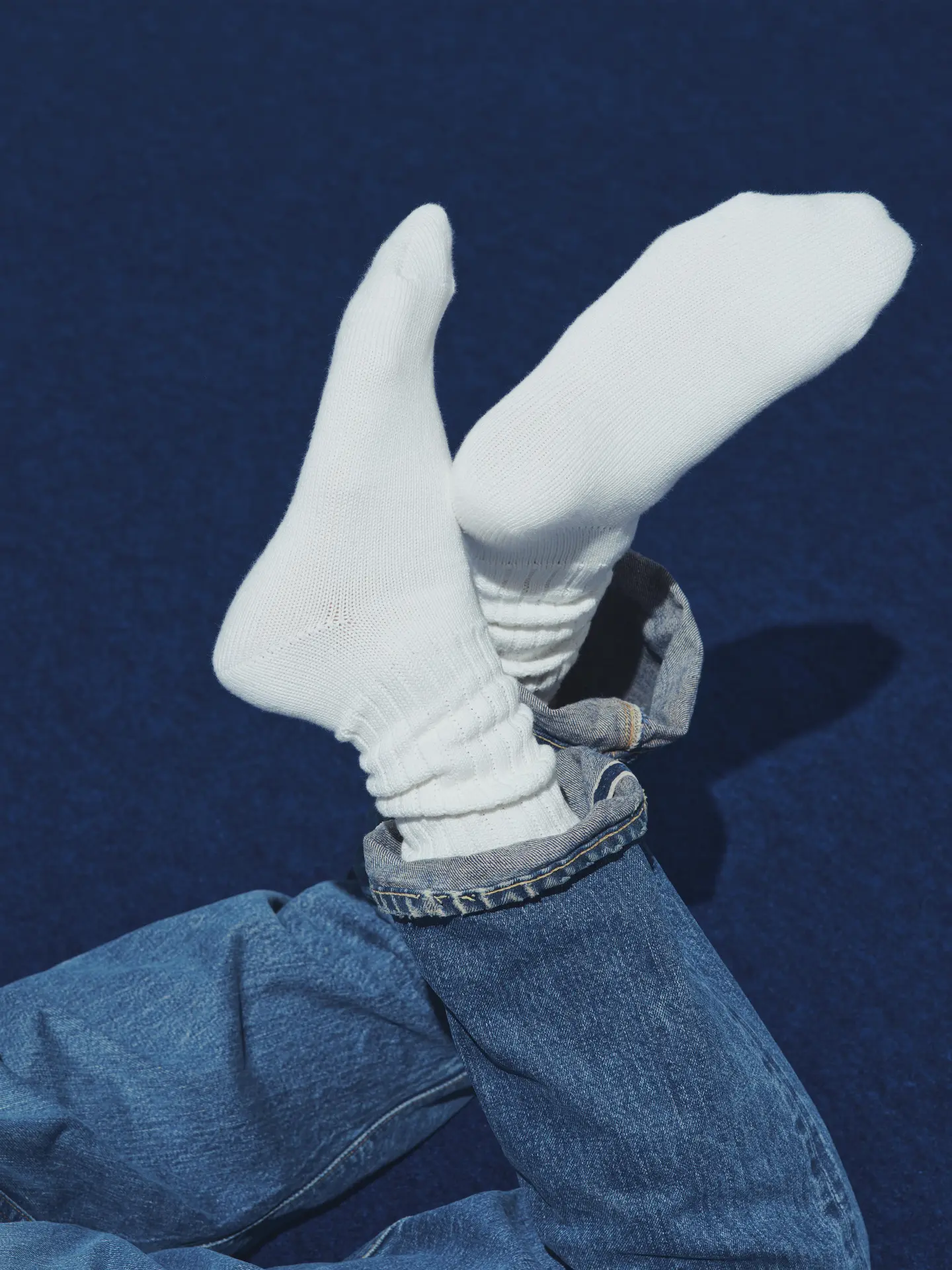 【Tabio MEN】クラシックリブクルー丈ソックス ( 082149003 ) | 靴下屋公式通販 Tabio オンラインストア