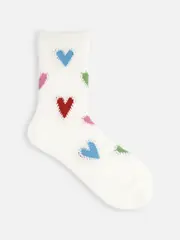 クロシェハートソックス ( 011140609 ) | 靴下屋公式通販 Tabio オンラインストア