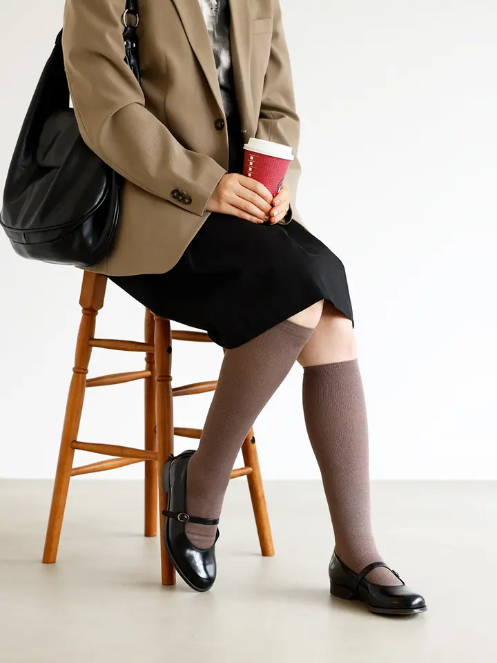 【美脚Labo】毎日履く綿着圧ソックス ( 051170060 ) | 靴下屋公式通販 Tabio オンラインストア