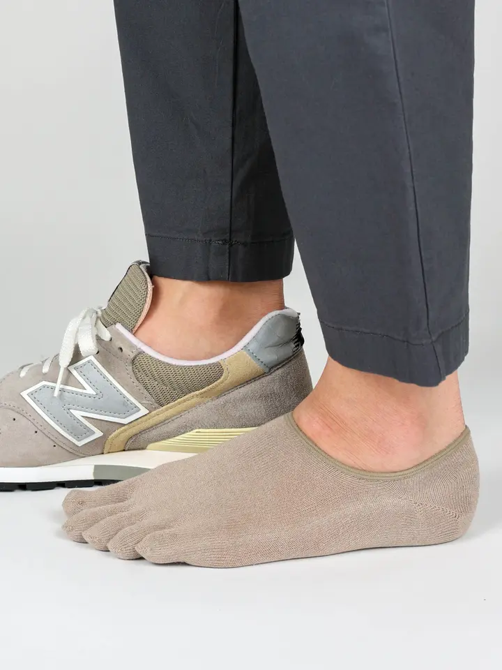 【Tabio MEN】デオセル五本指カバーソックス（深履き） ( 062110165 ) | 靴下屋公式通販 Tabio オンラインストア