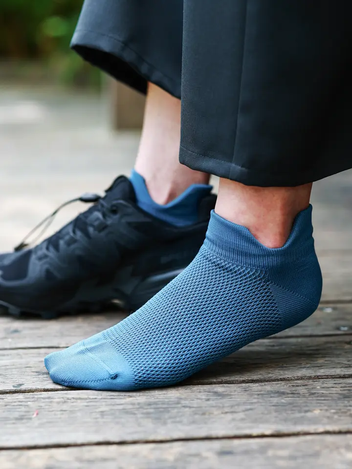 【Tabio MEN】DRYメッシュダブルガードスニーカー丈ソックス ( 062120416 ) | 靴下屋公式通販 Tabio オンラインストア
