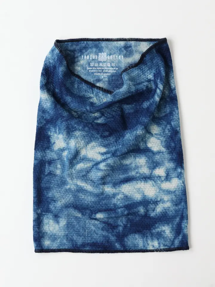 【TABIO'S COTTON】ボディーウォーマー/藍ムラ染 Sサイズ（WEB限定） ( 082001001 ) | 靴下屋公式通販 Tabio オンラインストア