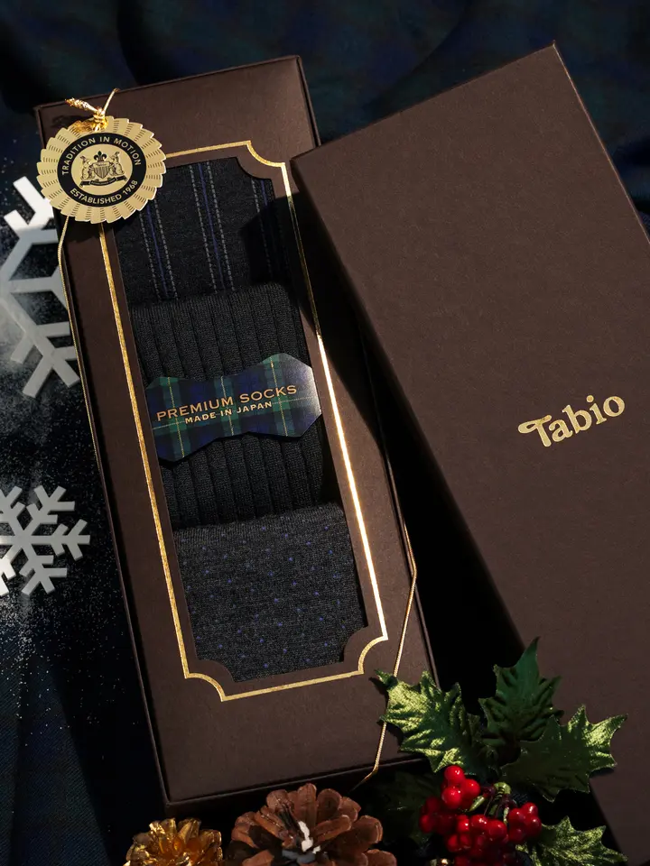 【Tabio MEN】3-PAIR WOOL BUSINESS SET ( 980000700 ) | 靴下屋公式通販 Tabio オンラインストア