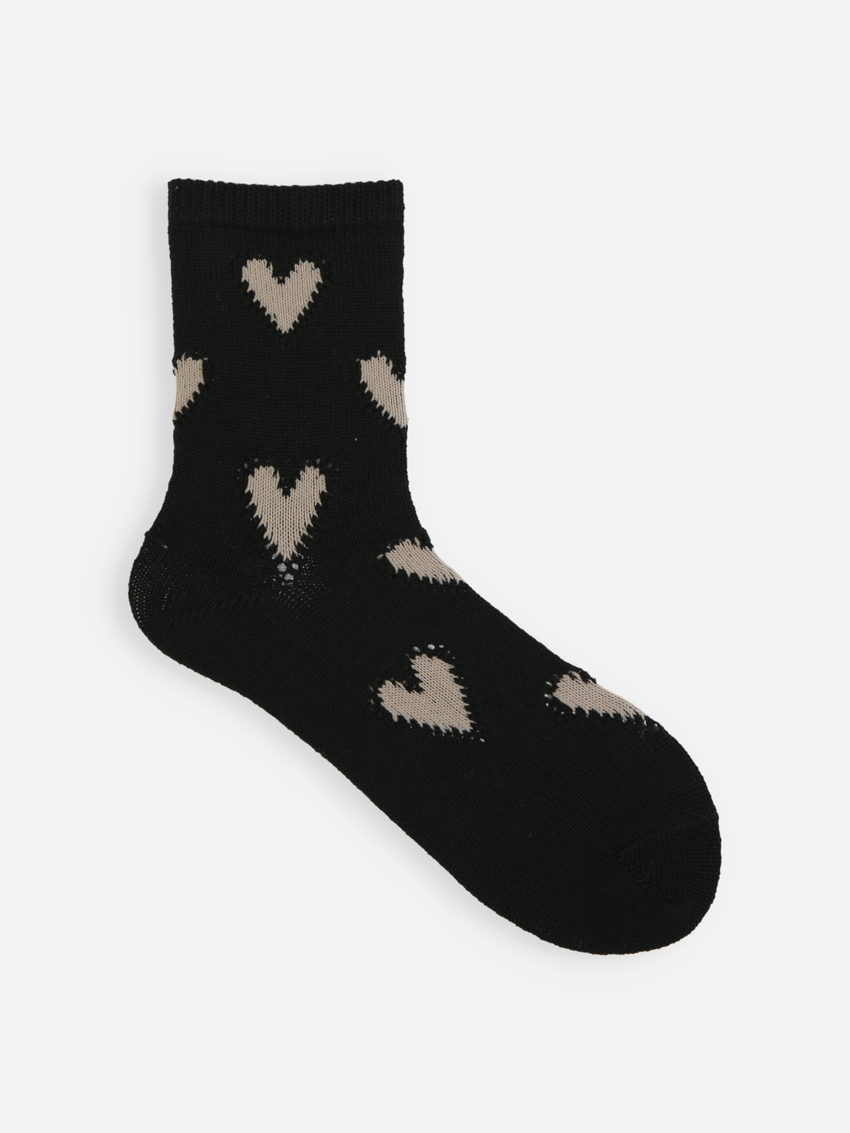 クロシェハートソックス ( 011140609 ) | 靴下屋公式通販 Tabio オンラインストア