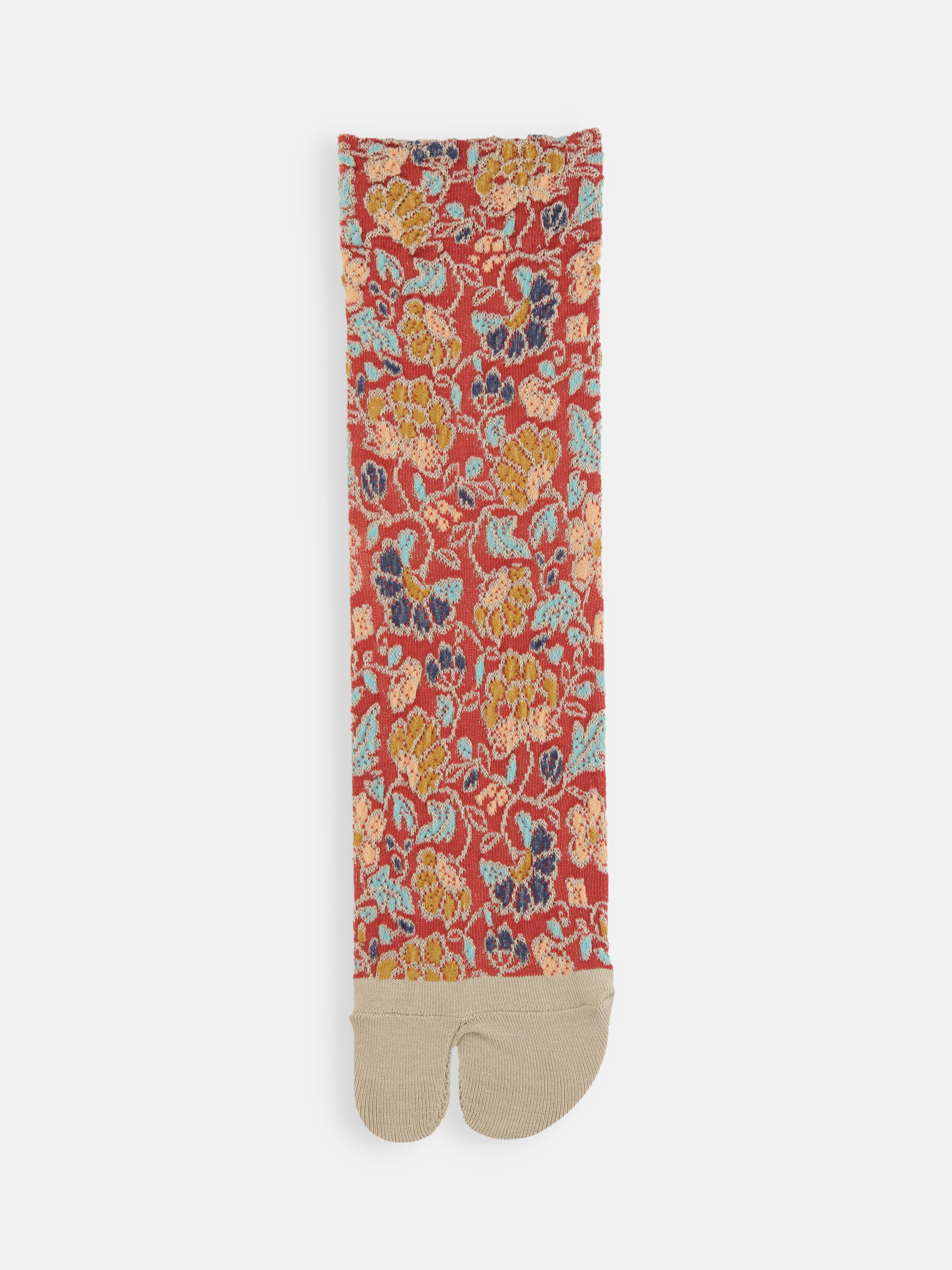 JAPANフラワーフロート足袋ソックス ( 011141452 ) | 靴下屋公式通販 Tabio オンラインストア